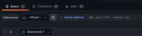 Its Not Possible To Add Variable Datasources Queries To Mixed Panels