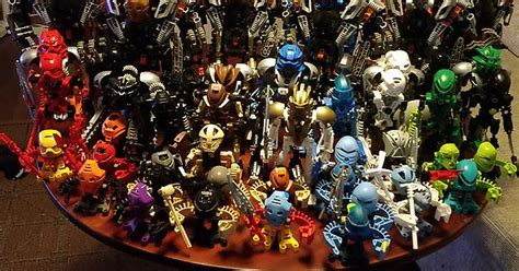 My Bionicle Collection Or The Ones I Want To Display Anyway Album