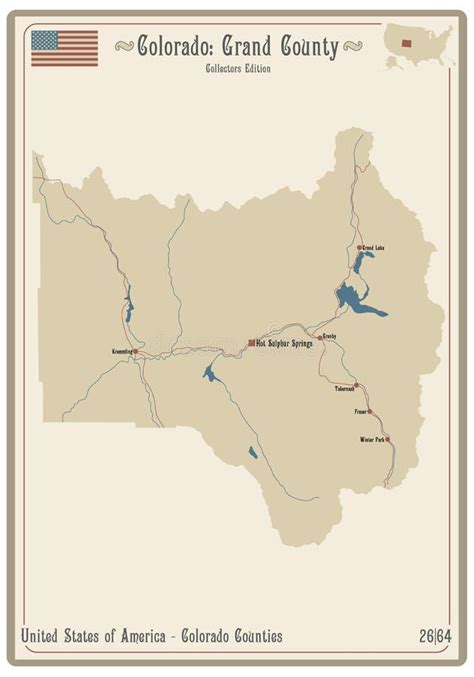 Grand County Colorado Us County United States Of Americausa Us