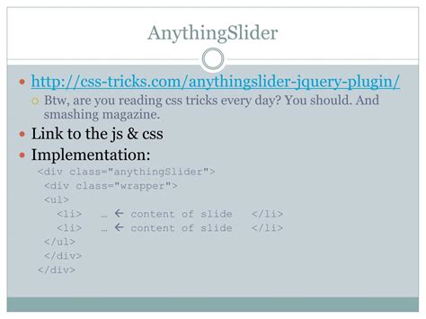 Ppt More Jquery Powerpoint Presentation Free Download Id2148804