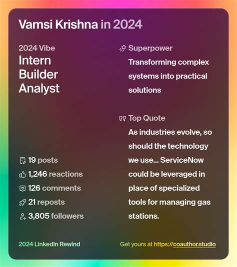 Vamsi Krishna On Linkedin Servicenow Servicenowcommunity