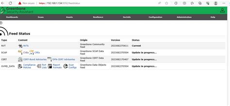 No Scap Database Found Linux Distribution And External Repo Discussion Greenbone Community Forum