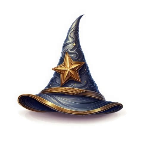 Premium Ai Image Magic Wizard Hat