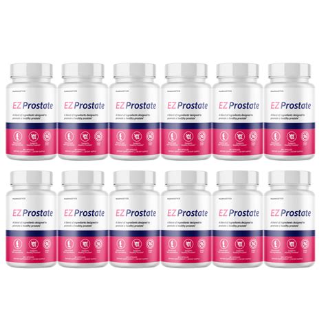 Ez Prostate Capsule To Aid Prostate Health And Urinary Functions 12 Bott