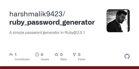 Github Harshmalik9423rubypasswordgenerator A Simple Password Generator In Ruby251