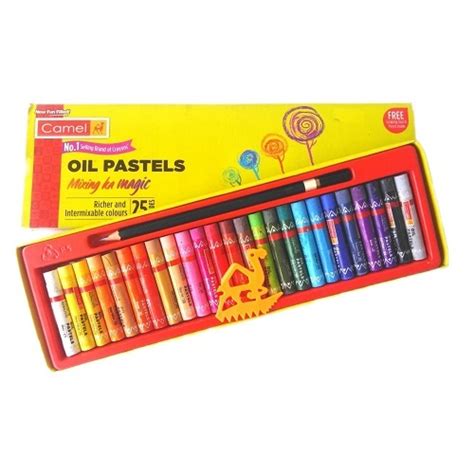 Camel Oil Pastels 25 Shades Haanz Lk