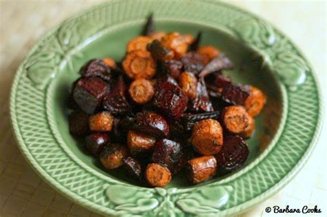 Roasted Balsamic Beets Carrots