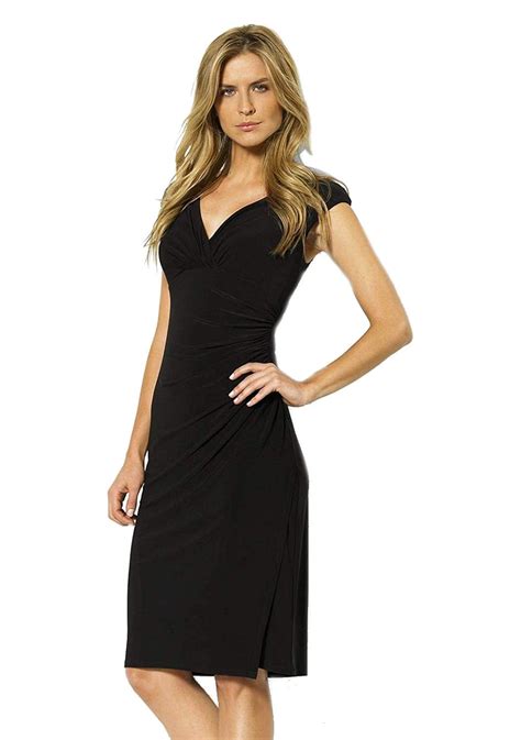 Womens Black Semi Formal Dresses