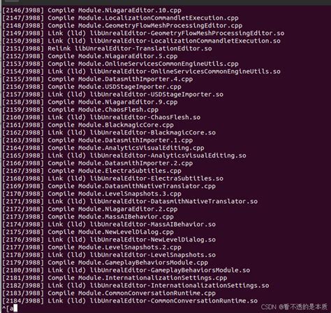 UE5 Linux编译流程实战