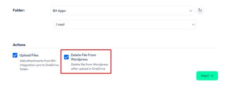 Onedrive Integration With Bit Form
