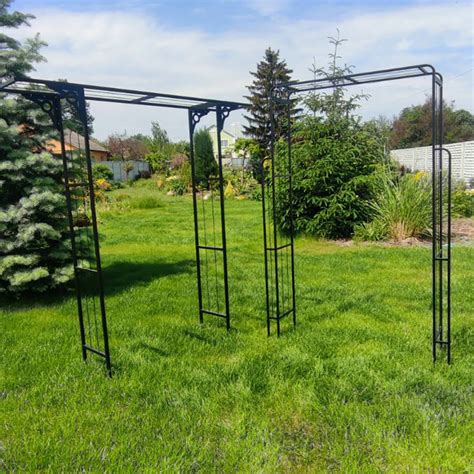 ДЕКОР ДЛЯ САДУ АРКИ САДОВІ ПЕРГОЛИ Садова арка для клематиса Пергола 2