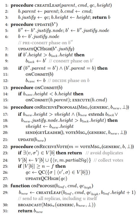 論文翻訳 Hotstuff Bft Consensus In The Lens Of Blockchain Moxbox