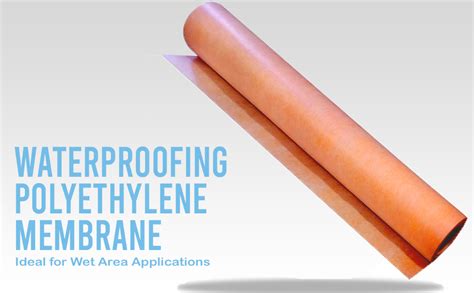 Waterproof Membrane 8mils Thick 3 3 Ft X 33 Ft 108 Square Feet Shower Membrane