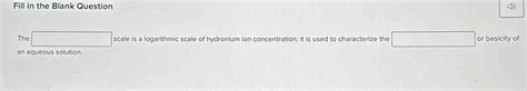 Solved Fill In The Blank Question Algebra