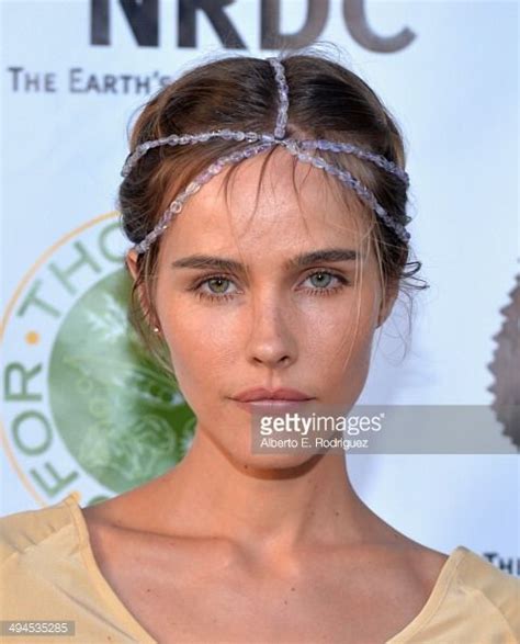 Actress Isabel Lucas Attends Ndrc Food For Thought Benefit Isabel