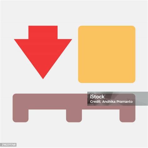 아이콘은 팔레트를 사용합니다 패키징 기호 요소 플랫 스타일의 아이콘입니다 인쇄물 포스터 로고 제품 포장 표지판 탐험 등에