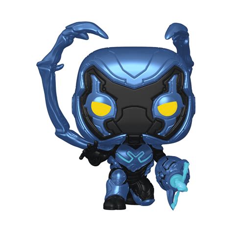 Buy Pop Blue Beetle Crouching Glow At Funko
