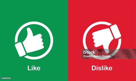 픽토그램 컬렉션을 좋아하고 싫어합니다 엄지 손가락 위로 엄지 손가락 아래로 실루엣 아이콘 세트 좋은 버튼과 나쁜 버튼 소셜 미디어 피드백 기호 최선의 선택 빨간색과 녹색