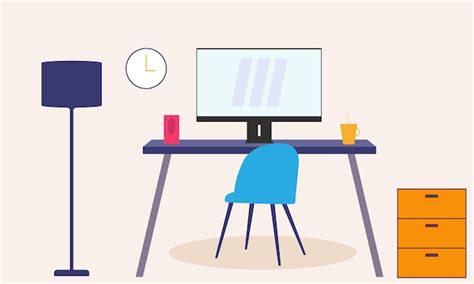 Office Desk Clip Art