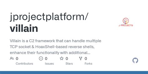 GitHub Jprojectplatform Villain Villain Is A C Framework That Can Handle Multiple TCP Socket