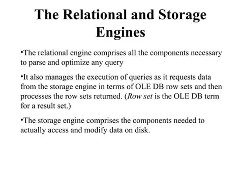 Sql Architecture Ppt