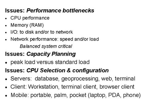 Gis Hardwaresoftware System Architecture And Design Parts Of