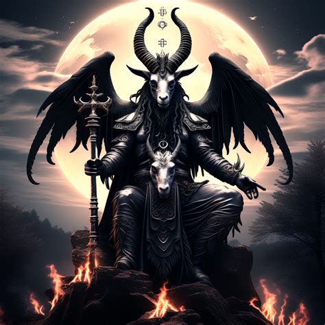 Baphomet Entre Divindade E Simbolismo Beautiful Dark Art Giant