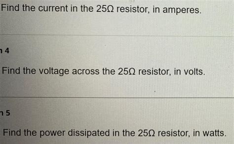 Solved For The Circuit Shown Use Parallel Series Analysis Chegg