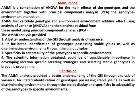 Shifted Multiplicative Model Ppt