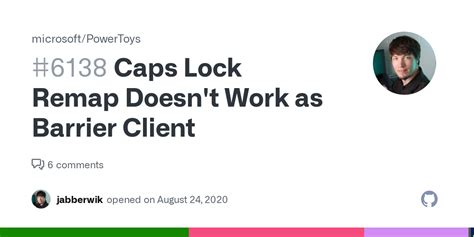 Caps Lock Remap Doesnt Work As Barrier Client · Issue 6138