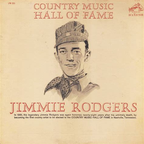 Jimmie Rodgers Country Music Hall Of Fame Discogs