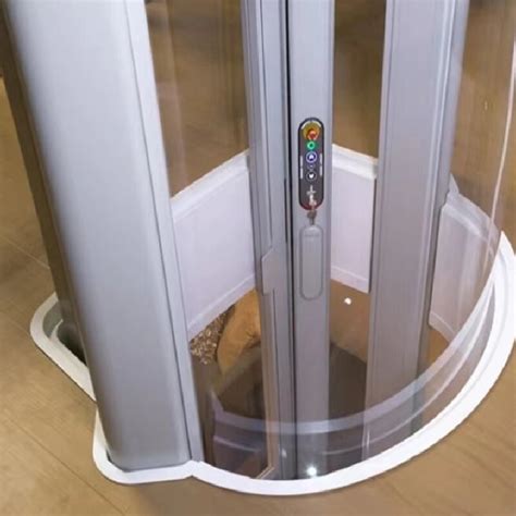 Microprocessor Controlled Hydraulic Capsule Elevator With Glass Cabin