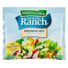 Hidden Valley Original Ranch Dry Mix Dressing 8 Oz 12hvra Viele