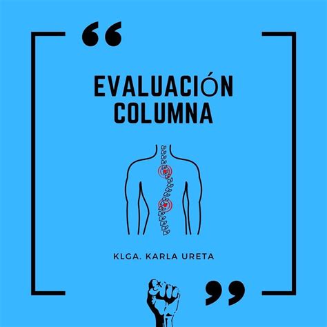 Evaluación Columna Karla Ureta Farias