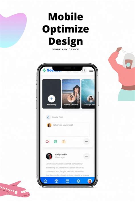 Sociala Social Network App HTML Template Website Header Design Typography Online Website
