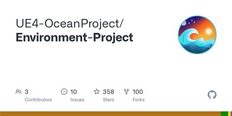 GitHub UE OceanProject Environment Project