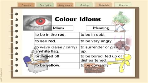 Idiomatic Expressions G9pptx With Examples And Activities Pptx