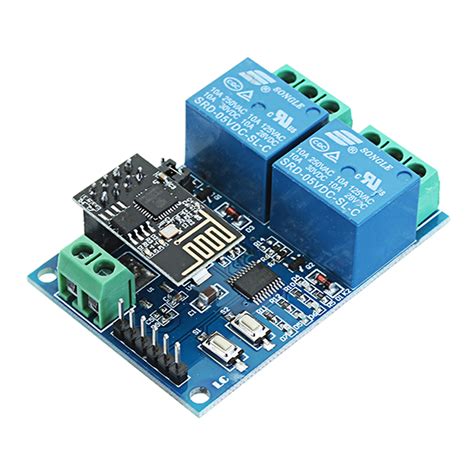 3pcs 5V ESP8266 Dual WiFi Relay Module Internet Of Things Smart Home M Electronic Pro