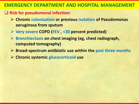 COPD Exacerbations Management Pdf Lung And Respiratory Health Diseases And Conditions