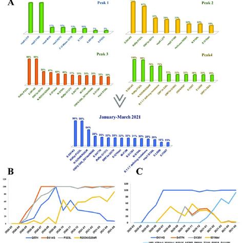 The 10 Top Frequent Mutations In Sars Cov 2 Epidemic In Iran Download