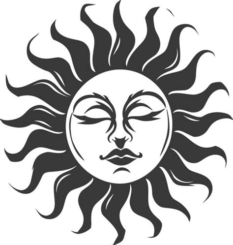 Sun Silhouette Vector Art Icons And Graphics For Free Download