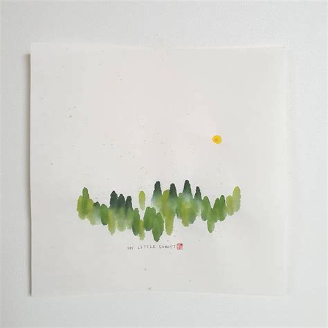 나무아래마음쉼 전영은 캘리그라피 수묵일러스트 그림책아트테라피 On Instagram 여백은 하나의 쉼표가 되고