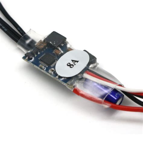 เครื่องบินบังคับวิทยุ 2 3s Esc 6a 8a 10a 12a 15a 20a 30a 40a Esc พร้อม 5v Ubec สําหรับมัลติคอปเต