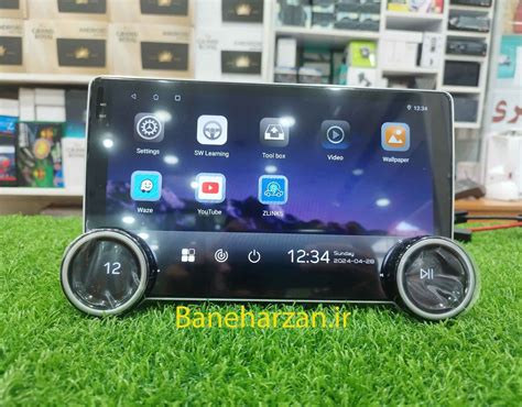 مانیتور اندروید پژو 405 و پارس داشبورد جدید ولوم دار رم 4 حافظه 64