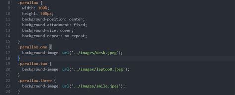 Parallax Scrolling Effect Html And Css Pandemuliada