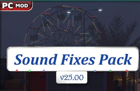 Ats Sound Fixes Pack V2500 American Truck Simulator Mod