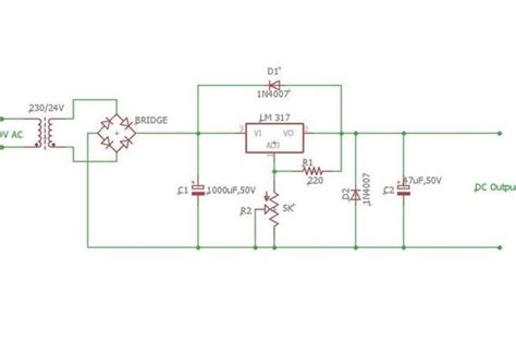 Diy Bench Power Supply Schematic