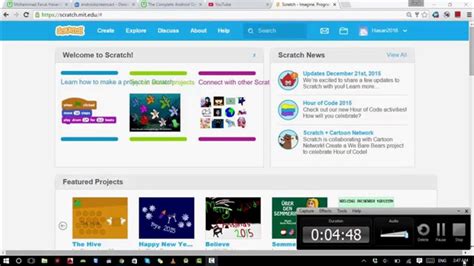 Scratch Game Programming Tutorial Full #1 Opening an Account - YouTube