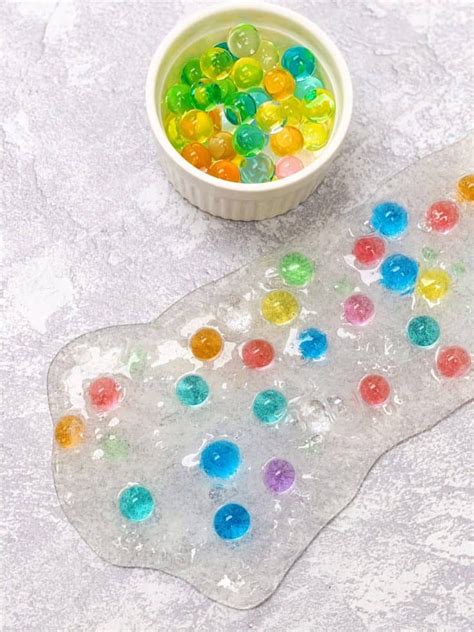 How To Make Water Bead Slime Hello Wonderful Clear Water Beads