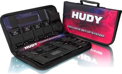Hudy Setup System For 1 10 Touring Cars With Carrying Bag